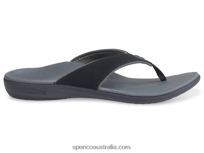 Spenco FootwearMen's Yumi Plus B40DN840 Carbon-Pewter [B40DN840 ...